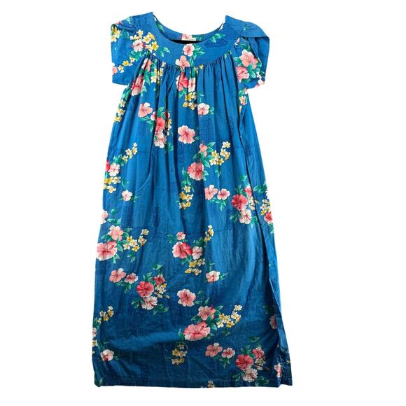 Made In Hawaii | Dresses | Vintage Hawaiian Aloha Muumuu House Dress ...